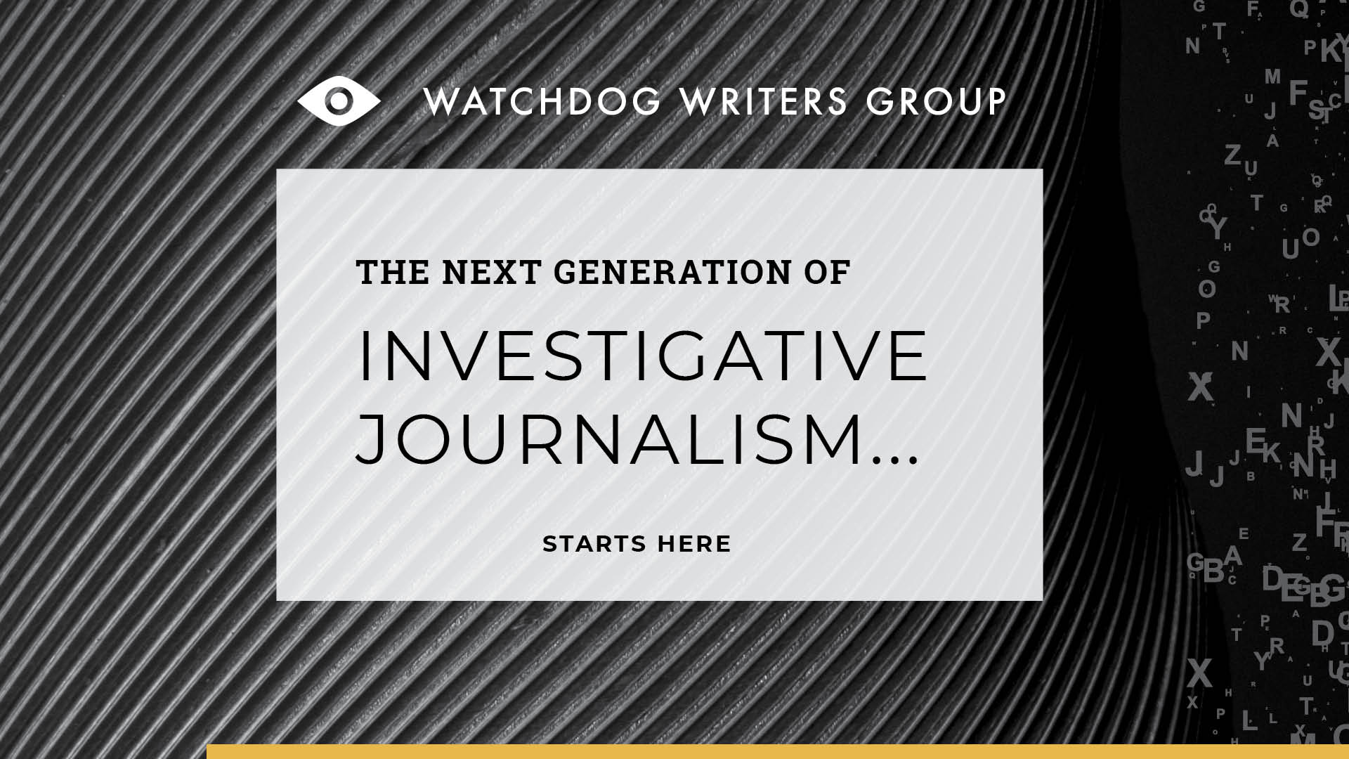 How Watchdog Writers Group Works - Our Process